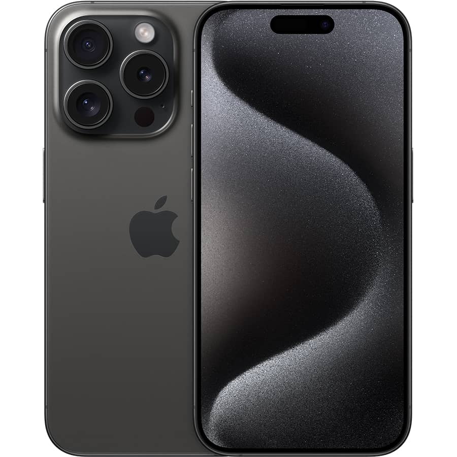 du™ Shop | Personal | iPhone 15 Pro | 128 GB | Black Titanium